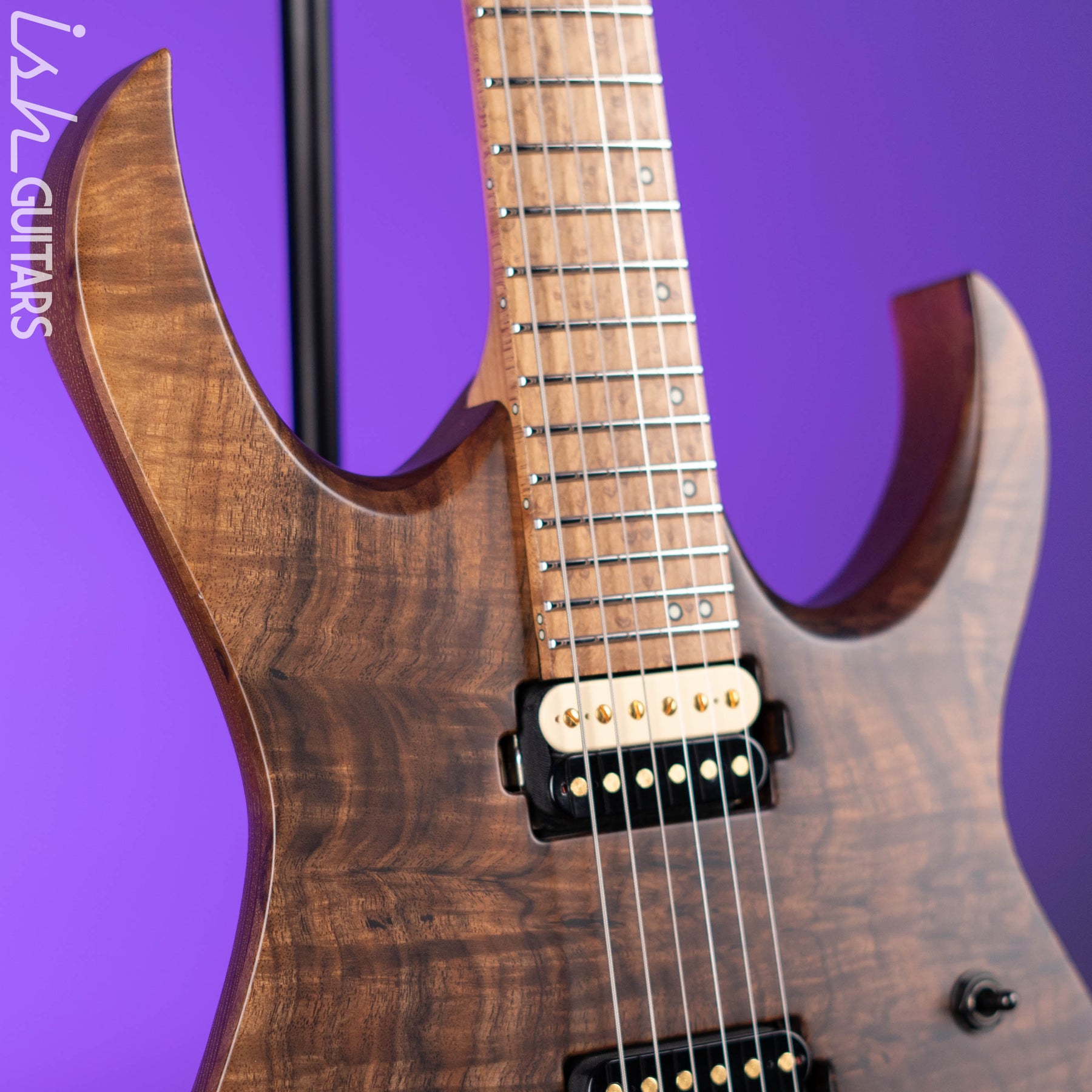Mayones Duvell Elite 6 40th Anniversary Series Trans Natural Satine ...