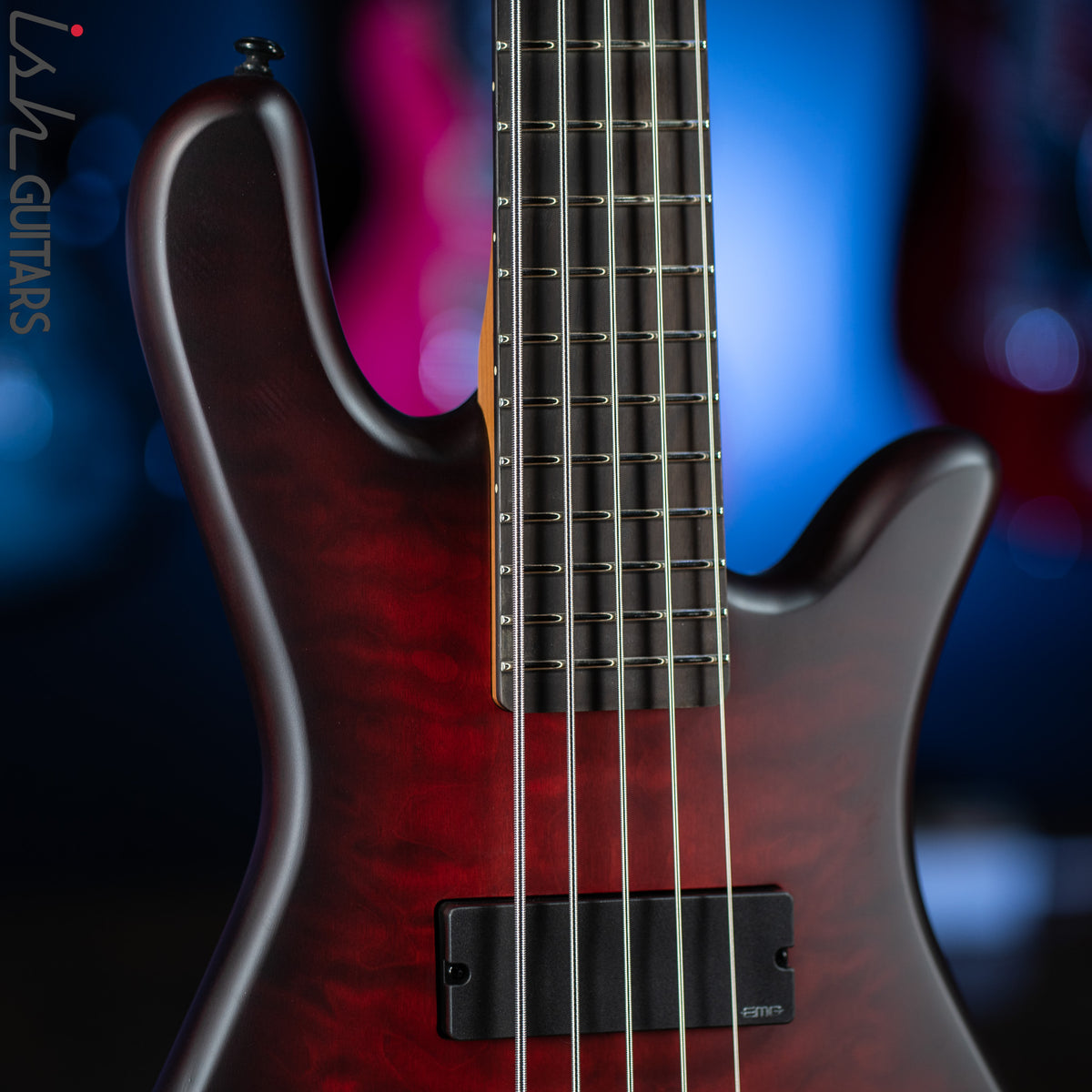 Spector NS Pulse II 5-String Bass Black Cherry Matte – Ish Guitars