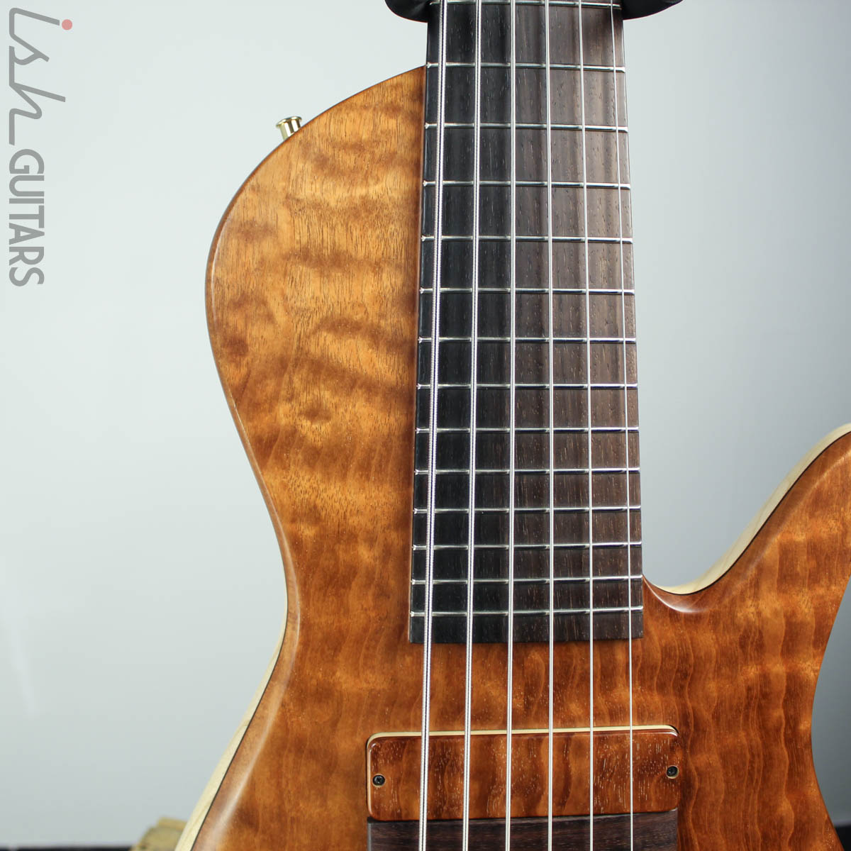 2018 Fodera Six String Emperor II Elite Quilted Mahogany/Ash – Ish Guitars