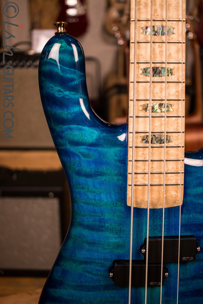 NAMM Spector NS-2 Bahama Blue Gloss Bass Guitar – Ish Guitars