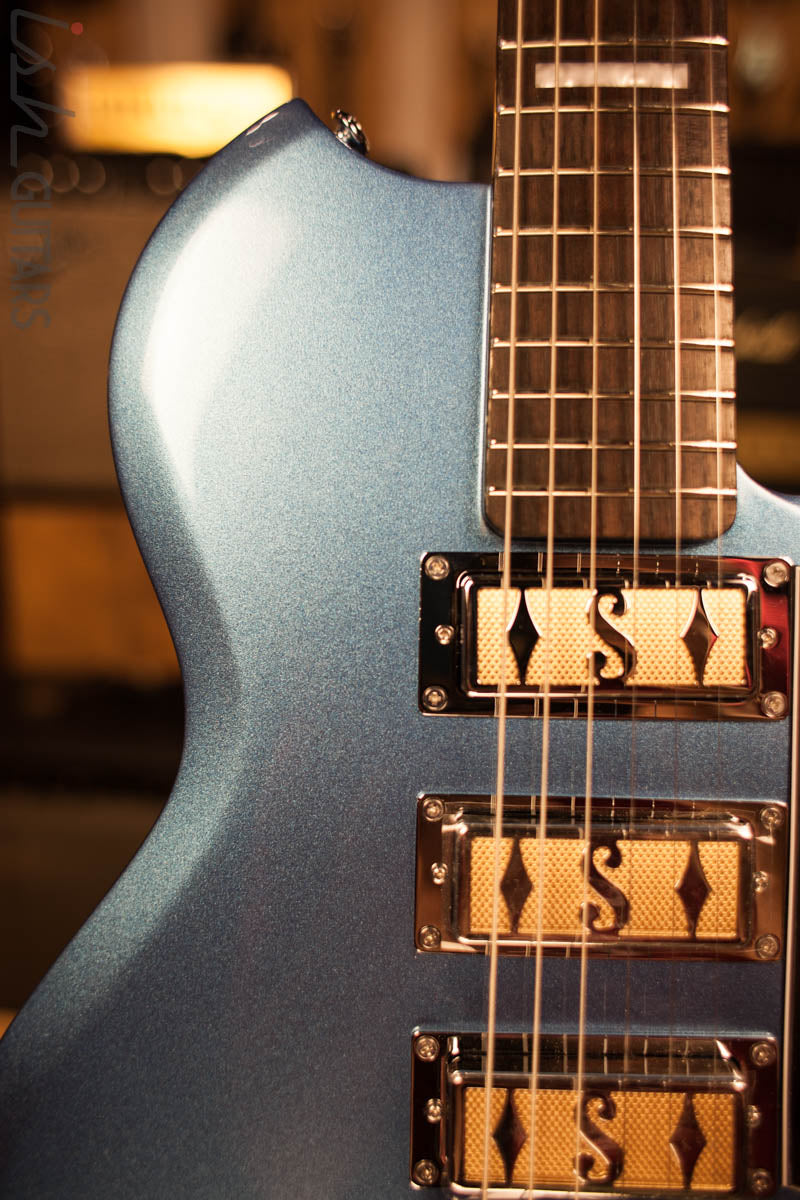 2018 Supro Island Series 2030BM Hampton Ocean Blue Metallic – Ish Guitars