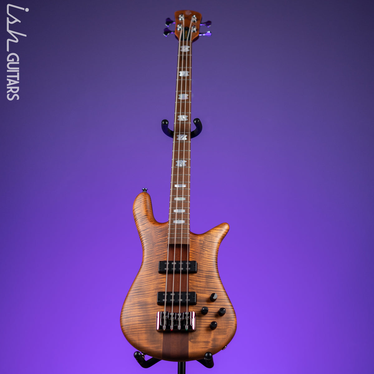 Spector Euro 4 RST 4-String Bass Sienna Stain Matte – Ish Guitars