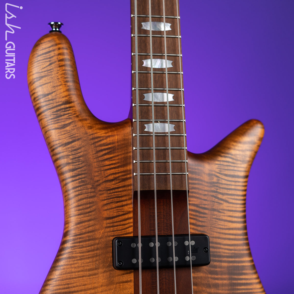Spector Euro 4 RST 4-String Bass Sienna Stain Matte – Ish Guitars