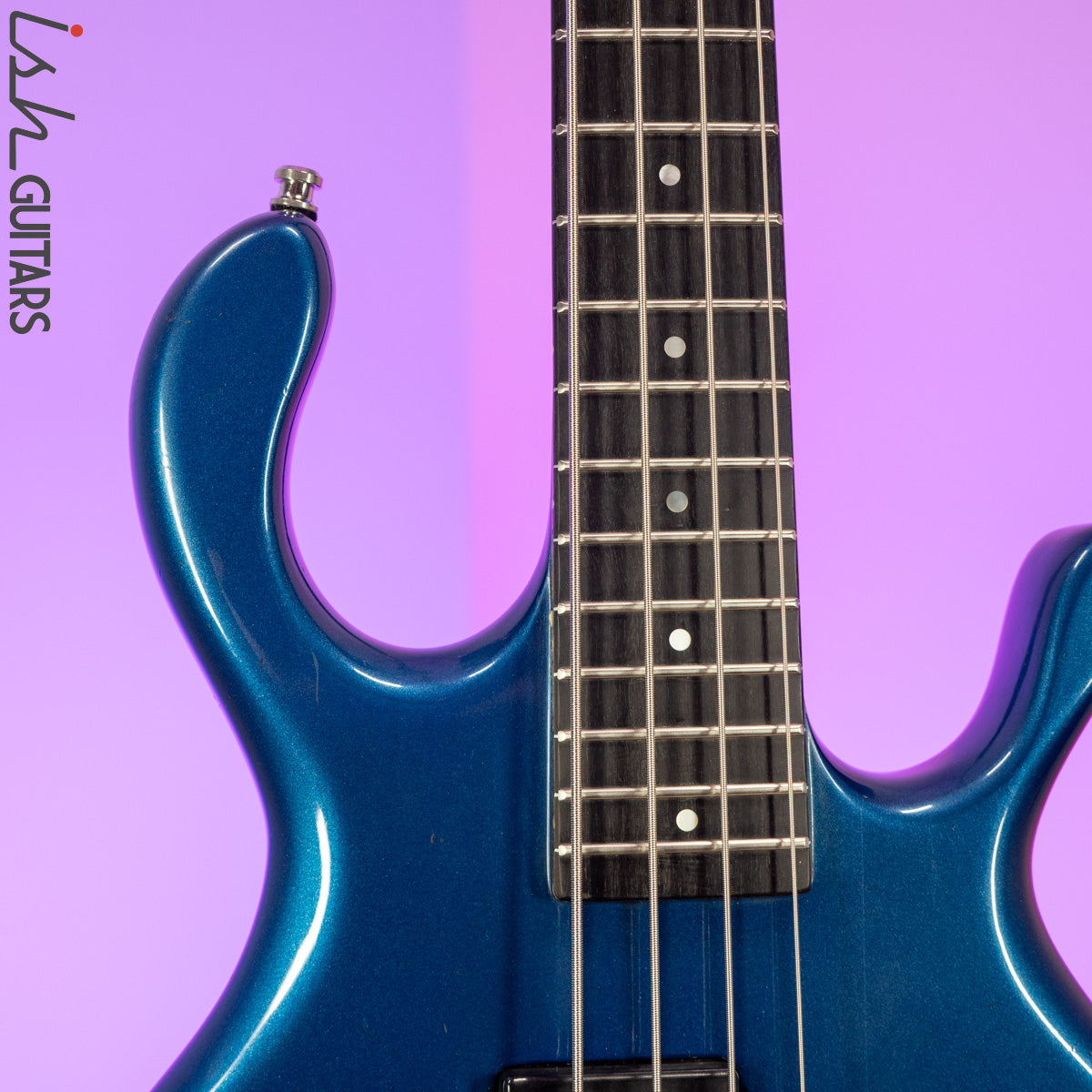 1988 Pedulla MVP Aqua Blue – Ish Guitars