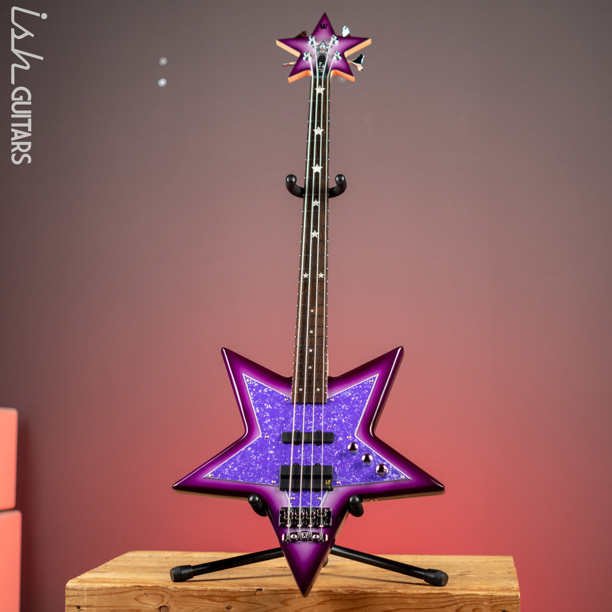 Warwick RockBass Artist Line Bootsy Collins "Space Bass" 4-String Bass ...