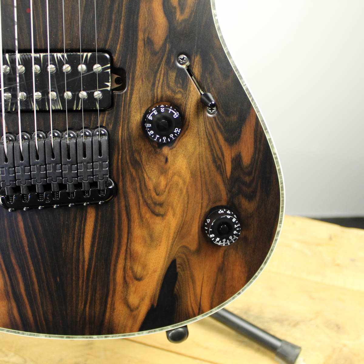 2016 Mayones Regius 7 Custom Macassar Ebony Natural – Ish Guitars