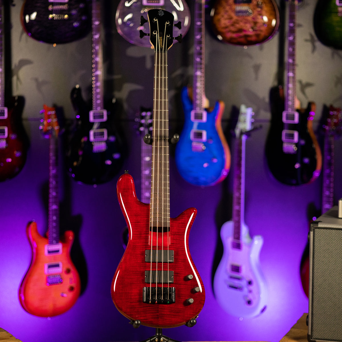 Spector Bantam 4 Bass Black Cherry Gloss – Ish Guitars