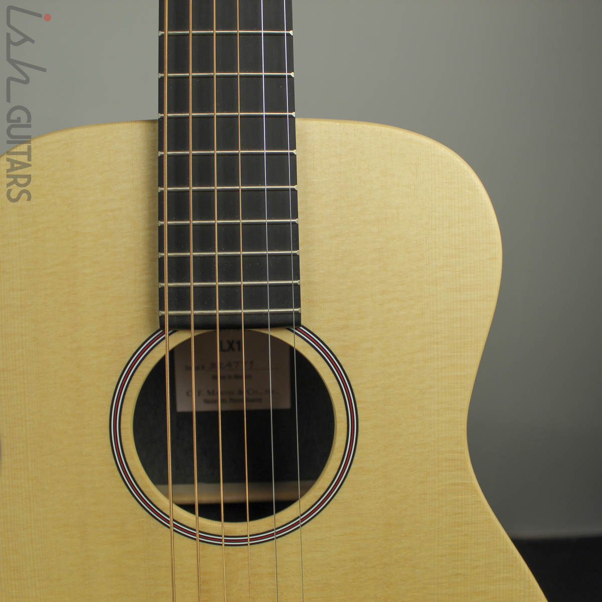 Martin LX1 Little Martin Small Acoustic Guitar with Gig Bag – Ish Guitars